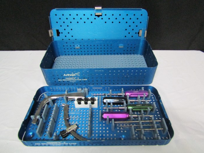 Arthrex Transfix II ACL Reconstruction Set W/ Case AR-1817TC for sale