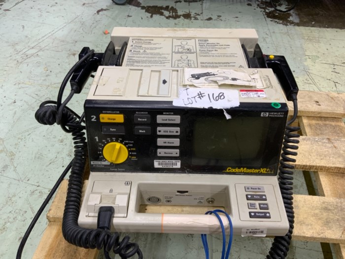 Assorted AED Defibrilators, ECGs, and Centrifuge "lot of 24" for sale