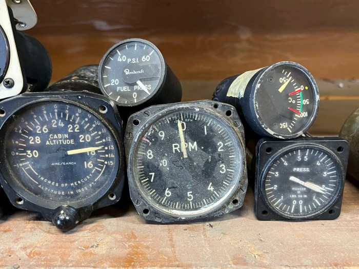 Assorted Aviation Gauges & Dials for sale
