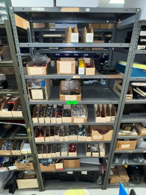 Assorted Computer Micro Hardware & Parts (Lot of 6 Shelves) for sale