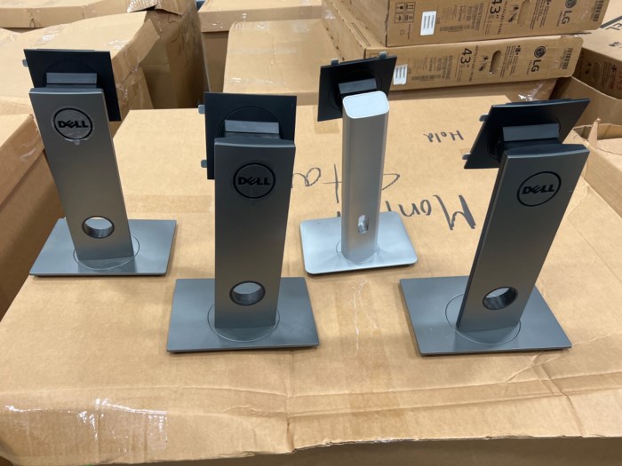 Assorted Computer Monitor Stands for sale
