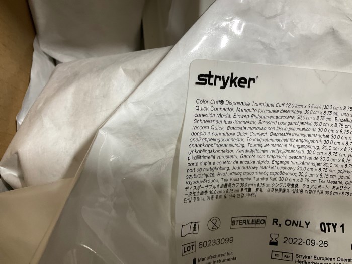 Assorted Consumables ( Revolution Cement Mixing System, Color Cuff ...