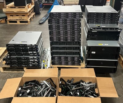 Assorted Dell Servers (Lot of 2 Pallets) for sale