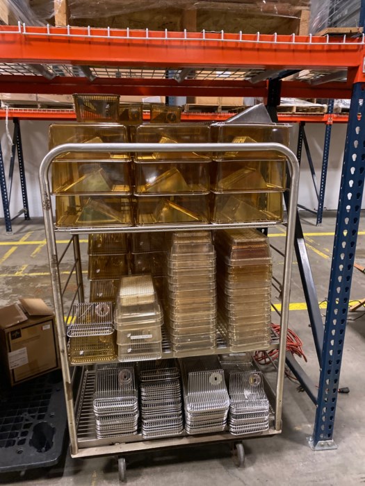 Assorted Lab Storage Cases & Glass for sale
