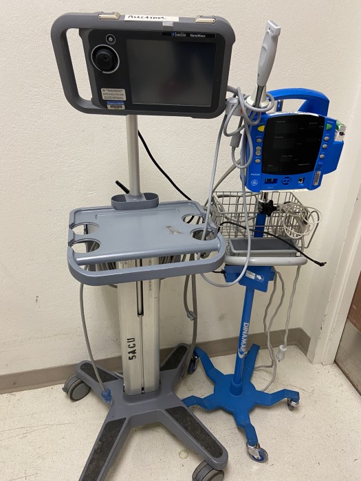 Assorted Medical Equipment Including (1) Fujifilm Ultrasound (1) GE ...
