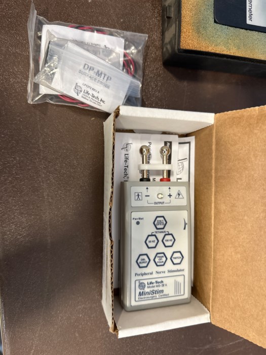 Assorted Medical Equipment Including Performa Nerve Stimulation Device ...