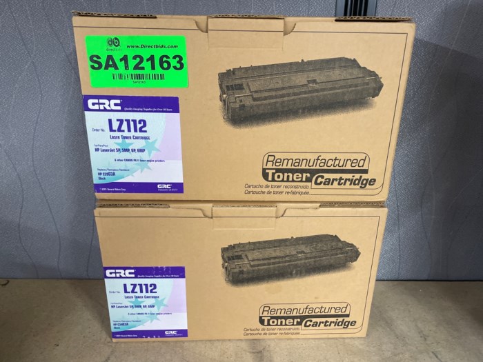 Assorted Toner & Labels for sale