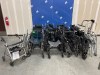 Assorted Wheelchairs; Walkers and Invacare Reliant 600 Heavy-Duty Power ...