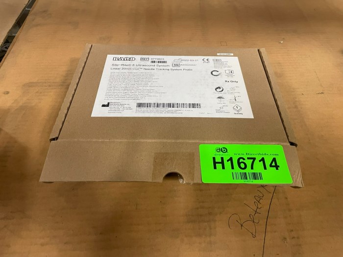 BARD Site-Rite 8 Ultrasound Linear 20mm Cue Needle Tracking Probe for sale