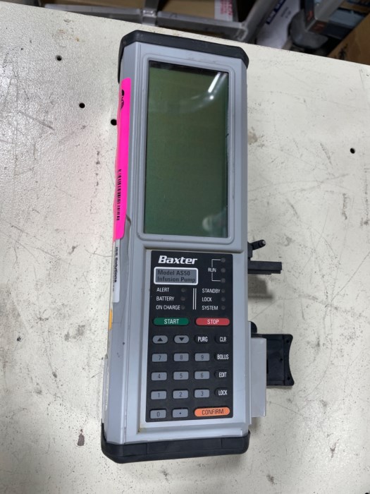 Baxter AS50 Syringe Infusion Pump for sale