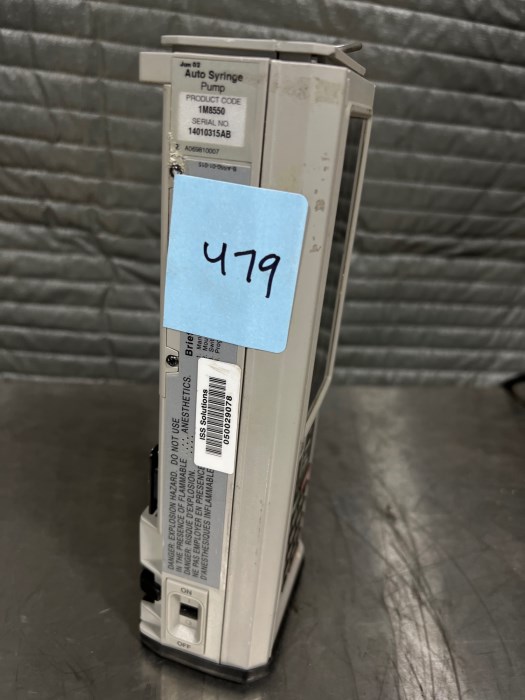 Baxter AS50 Syringe Pump for sale