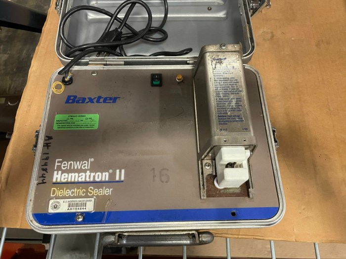 Baxter Fenwal Hematron 2 for sale