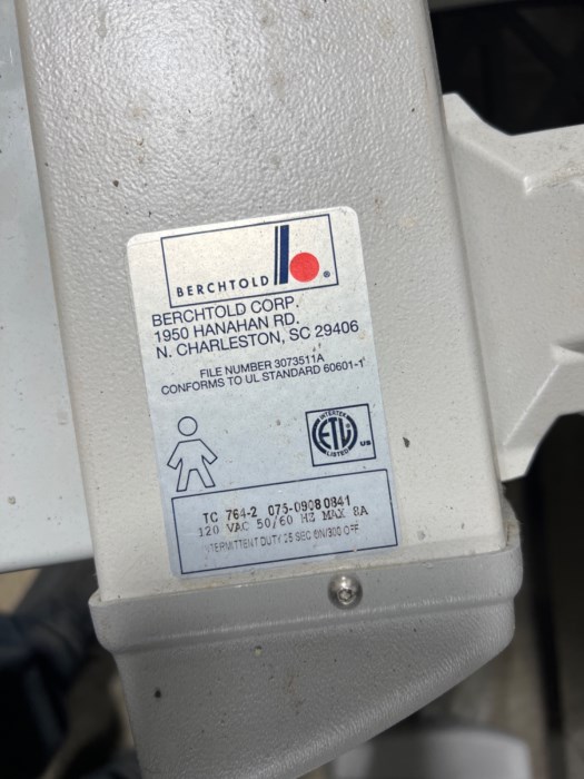 Berchtold teletom Chromophare D660 Surgical Light System for sale