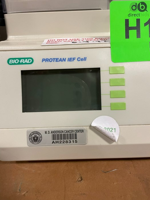 Bio-Rad Protean IEF Cell *Lot of 2* for sale