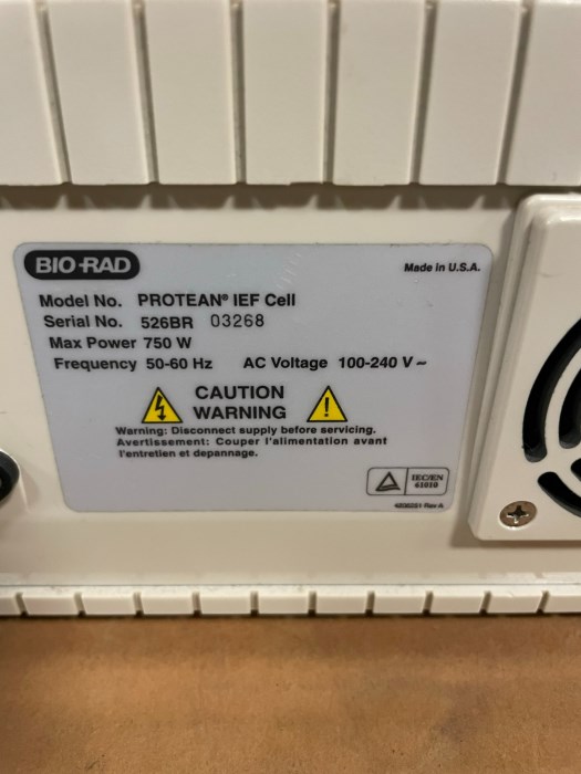 Bio-Rad Protean IEF Cell *Lot of 2* for sale
