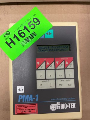 Bio-Tek External Pacemaker Analyzer for sale