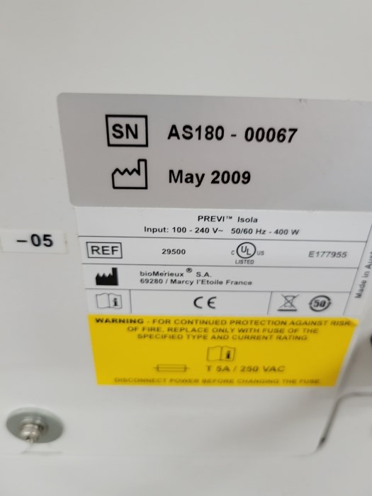 Biomerieux Previ Isola Automated Plate Streaker for sale