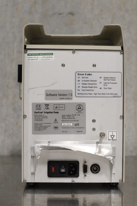 Biosense Webster CoolFlow Irrigation Pump & Boston Scientific CircuCool ...