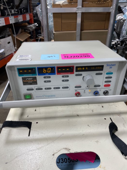 Biosense Webster Stockert 70 RF Generator for sale