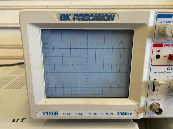 BK Precision 2120 Dual Trace Oscilloscopes 30MHz (Lot of for sale