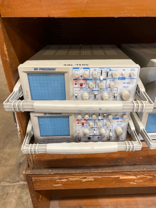 BK Precision 2120B Dual Trace Oscilloscopes (Lot of 7 for sale