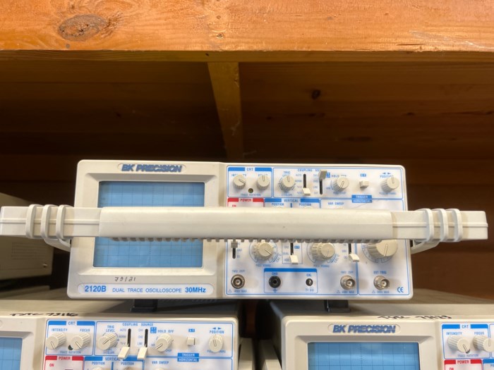 BK Precision 2120B Dual Trace Oscilloscopes (Lot of 7 for sale