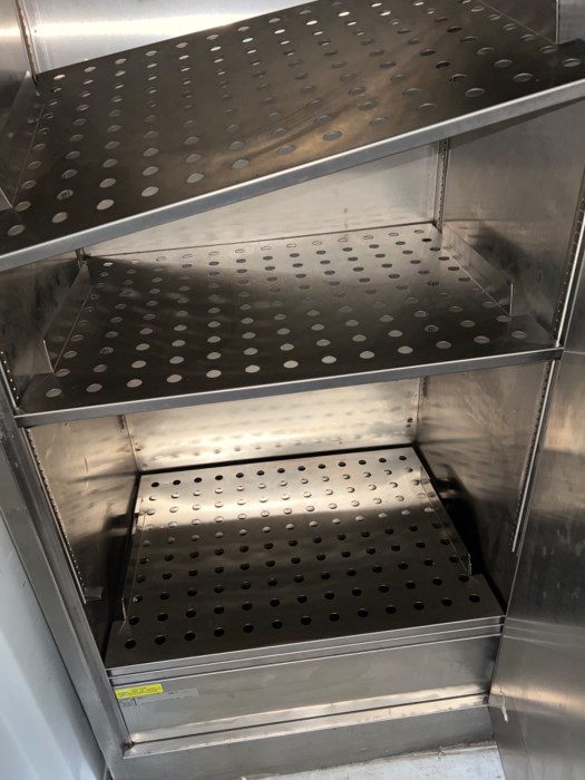 Blickman Built Stainless Steel Warming Cabinet for sale