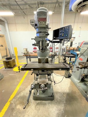 Bridgeport Milling Machine w/ Acu-Rite Dro 200M Digital Reader for sale