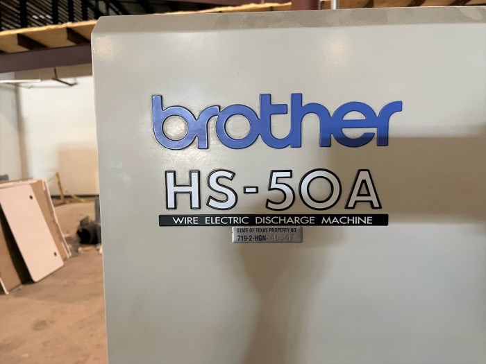 Brother HS-50A Wire Cutting EDM Machine for sale