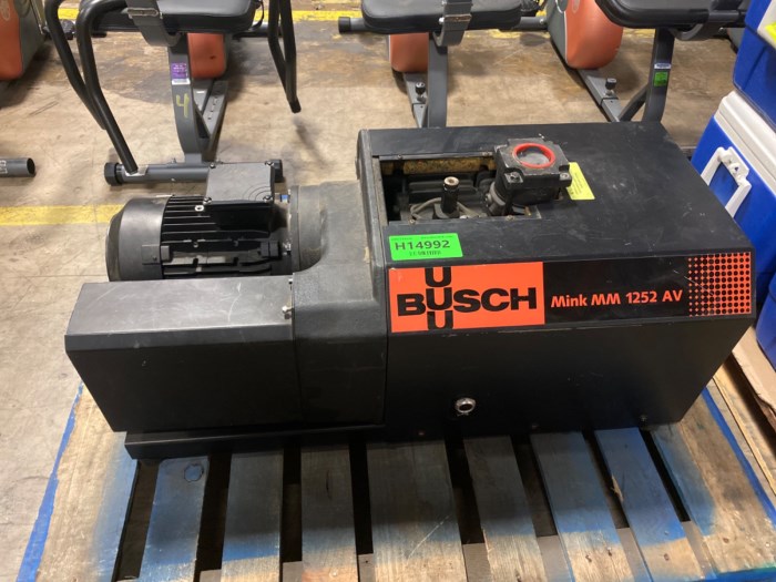 Busch Mink MM 1252 AV Motor for sale