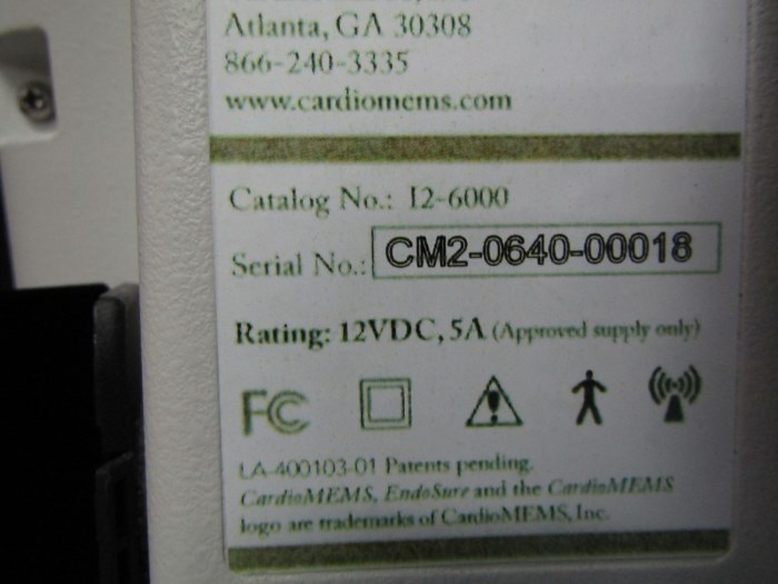Cardiomems Endosure Interrogator 2 Vital Sensor Implant Detector ...