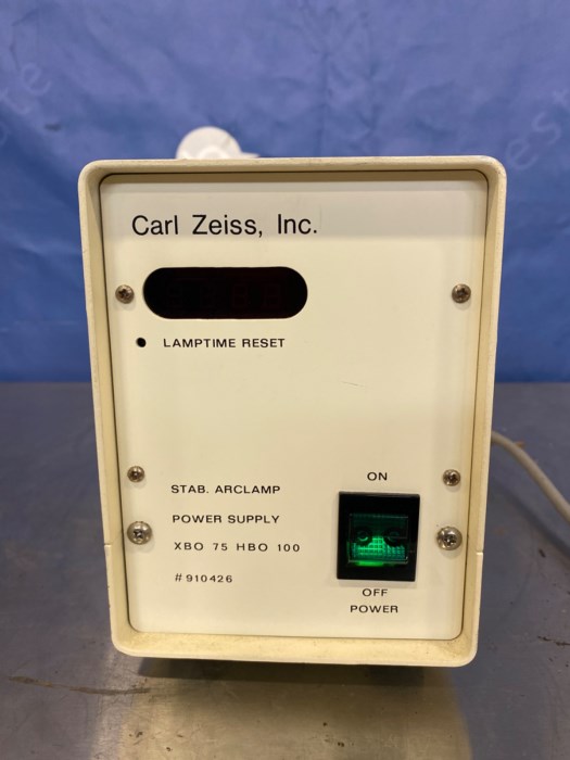 CARL ZEISS 91-01-35 MICROSCOPE ARC LAMP 50W HBO 75W XBO POWER SUPPLY ...