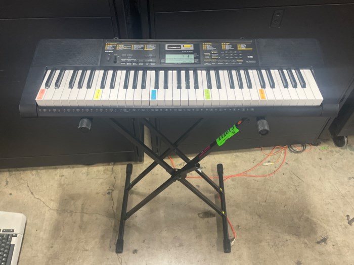Casio CTK-2400 Electric Keyboard w/ Stand for sale