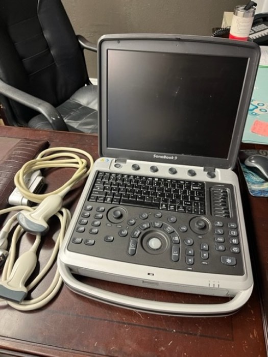Chison Sonobook 9 Diagnostic Ultrasound w/CASE for sale