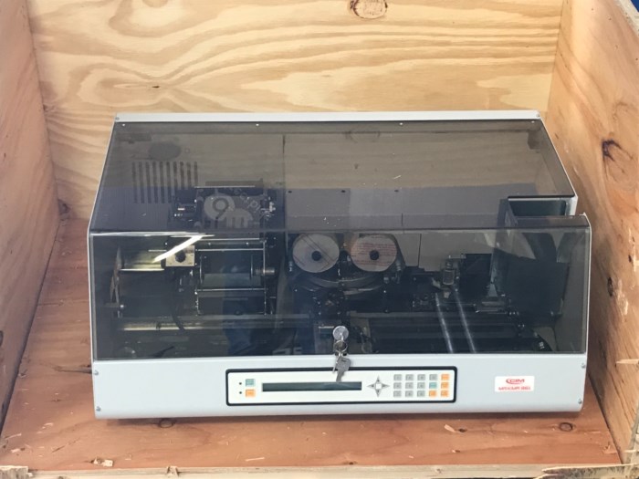 CIM Maxima 861 Plastic Card Printer for sale