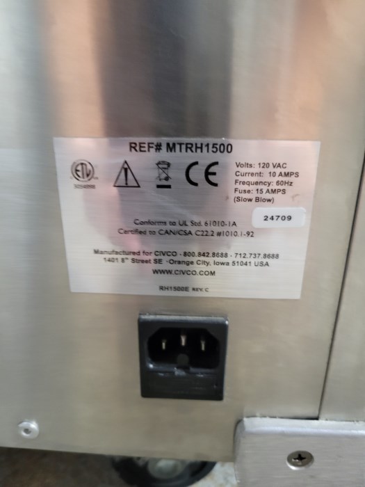 CIVCO MTRH1500 WATER BATH for sale