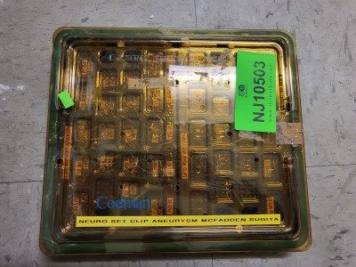 Codman Assorted Aneurysm Set Clips (McFadden/Sugita)) Tool for sale