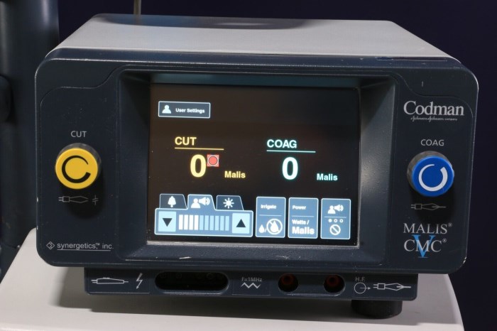 CODMAN MALIS CMC V ESU W/ IRRIGATION MODULE for sale