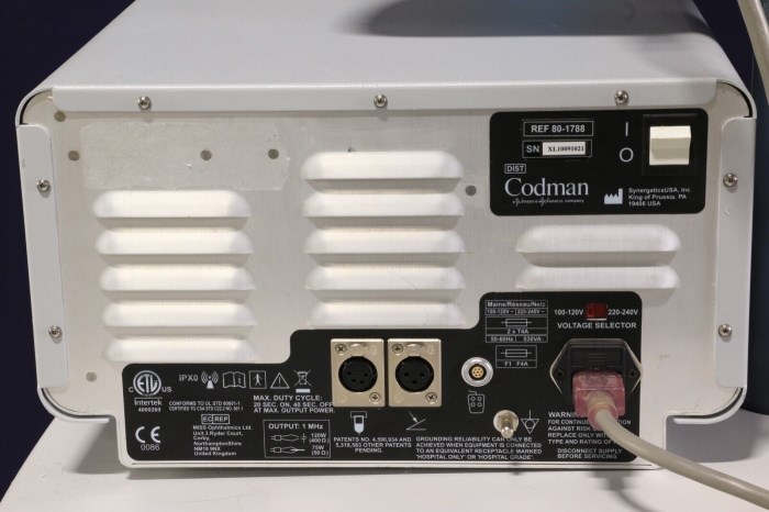 CODMAN MALIS CMC V ESU W/ IRRIGATION MODULE for sale