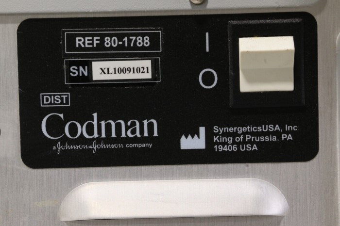 CODMAN MALIS CMC V ESU W/ IRRIGATION MODULE for sale