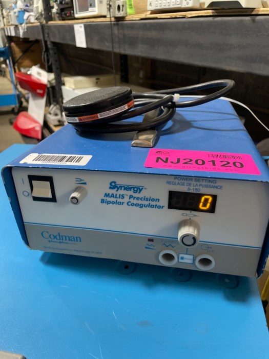 Codman Malis Precision Synergy 80-1187 Bipolar Generator for sale