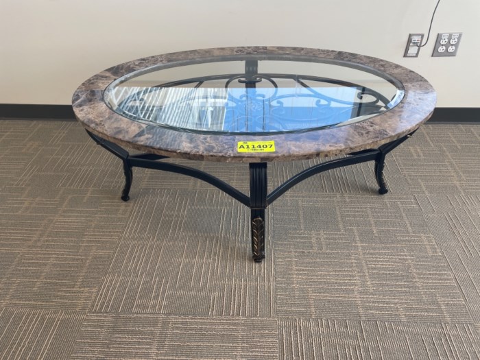 Coffee Table with Removable Glass Top (B1.2.100.18) for sale