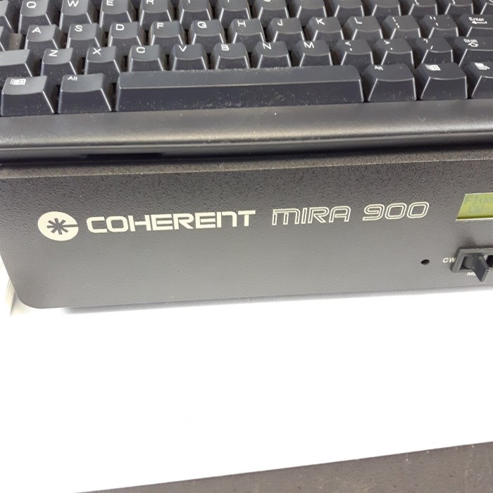 Coherent Mira 900 Laser System w/ Controller Fieldmate PC Manual ...