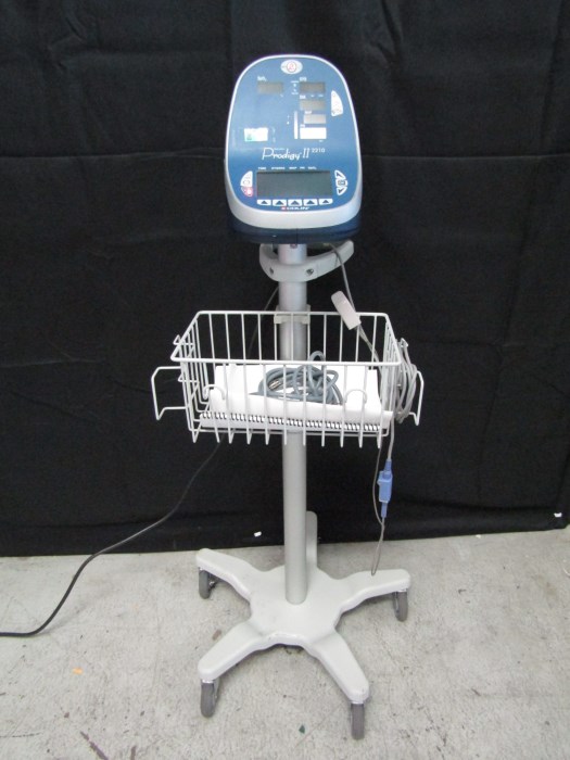 Colin Press-Mate Prodigy II 2210 Vital Signs Monitor With Stand for sale