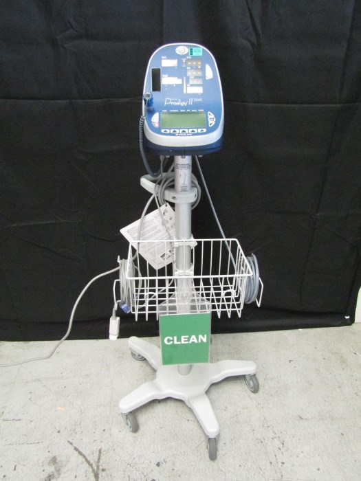 Colin Press-Mate Prodigy II 2240 Vital Signs Monitor With Stand for sale