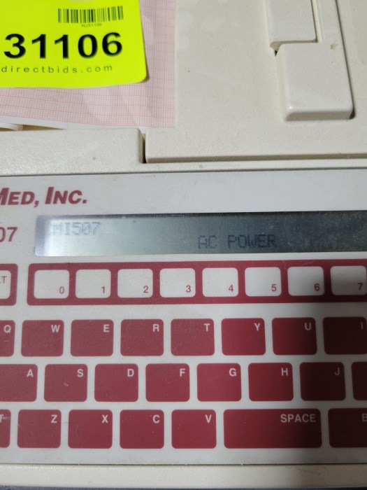 CompuMed System 507 ECG for sale