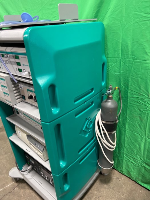 Conmed Linvatec cart filled with equipment for sale