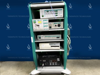 Conmed Linvatec cart filled with equipment for sale