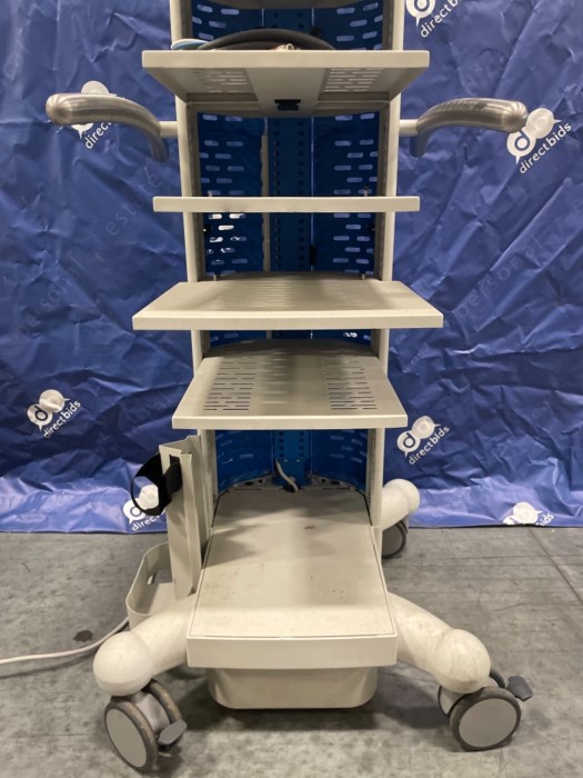 ConMed Linvatec Powered Rolling Video Cart w/ Adjustable Mounting Arm ...