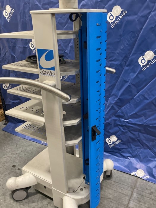 ConMed Linvatec Powered Rolling Video Cart w/ Adjustable Mounting Arm ...